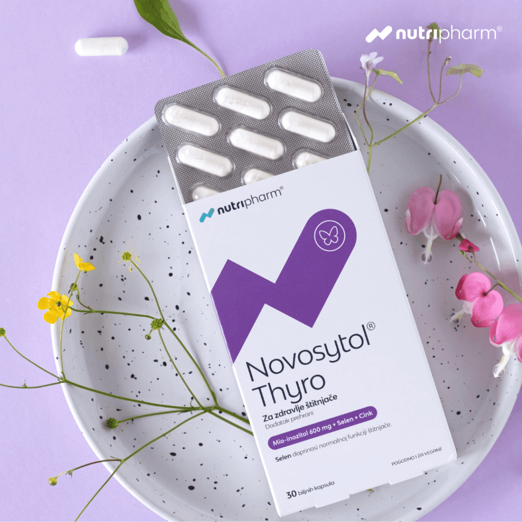 Nutripharm® Novosytol® Thyro za zdravlje štitnjače