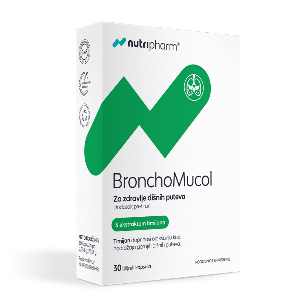 BronchoMucol® kapsule — Nutripharm®